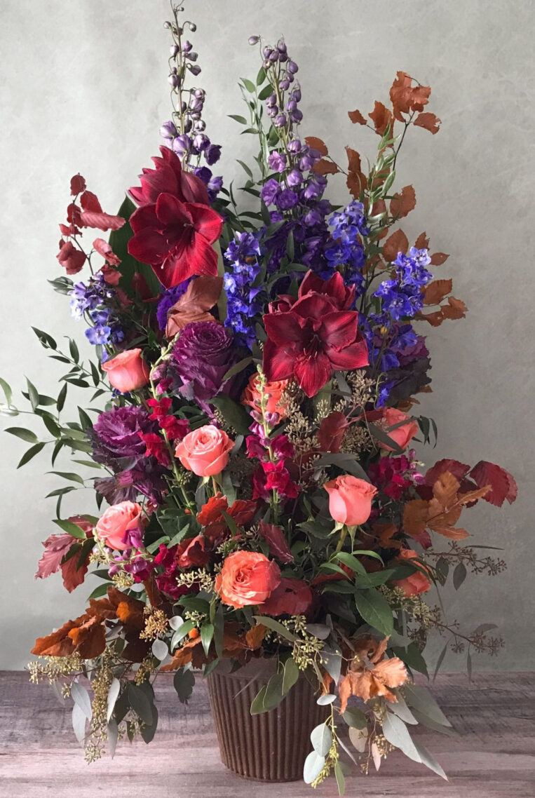 Loving Tribute Sympathy Flower Arrangement - Local Concord Florist ...