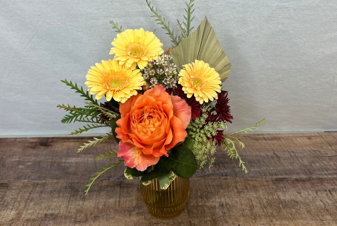 Dear Daisy Arrangement New from Copper Penny Flowers